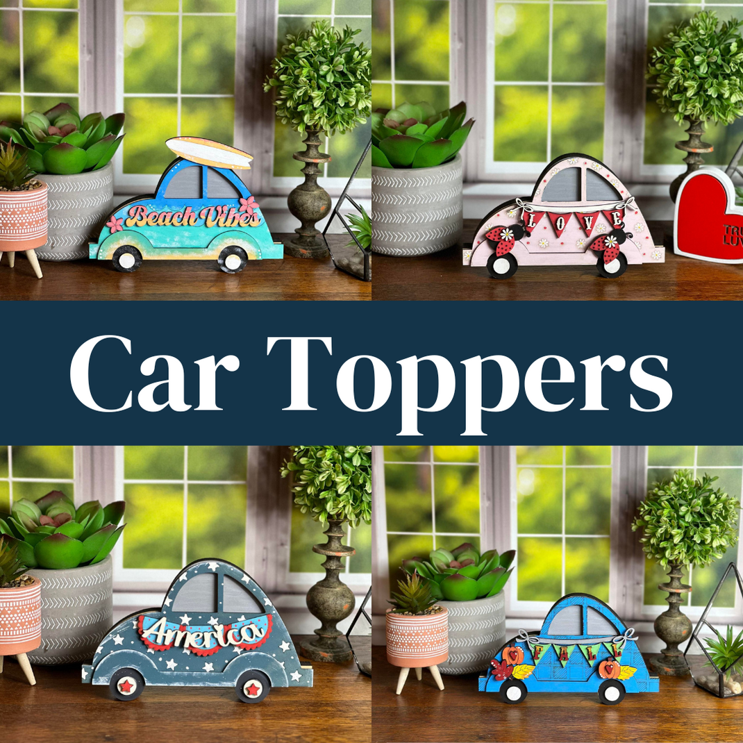 Interchangeable Car Toppers – Free Time Treasures